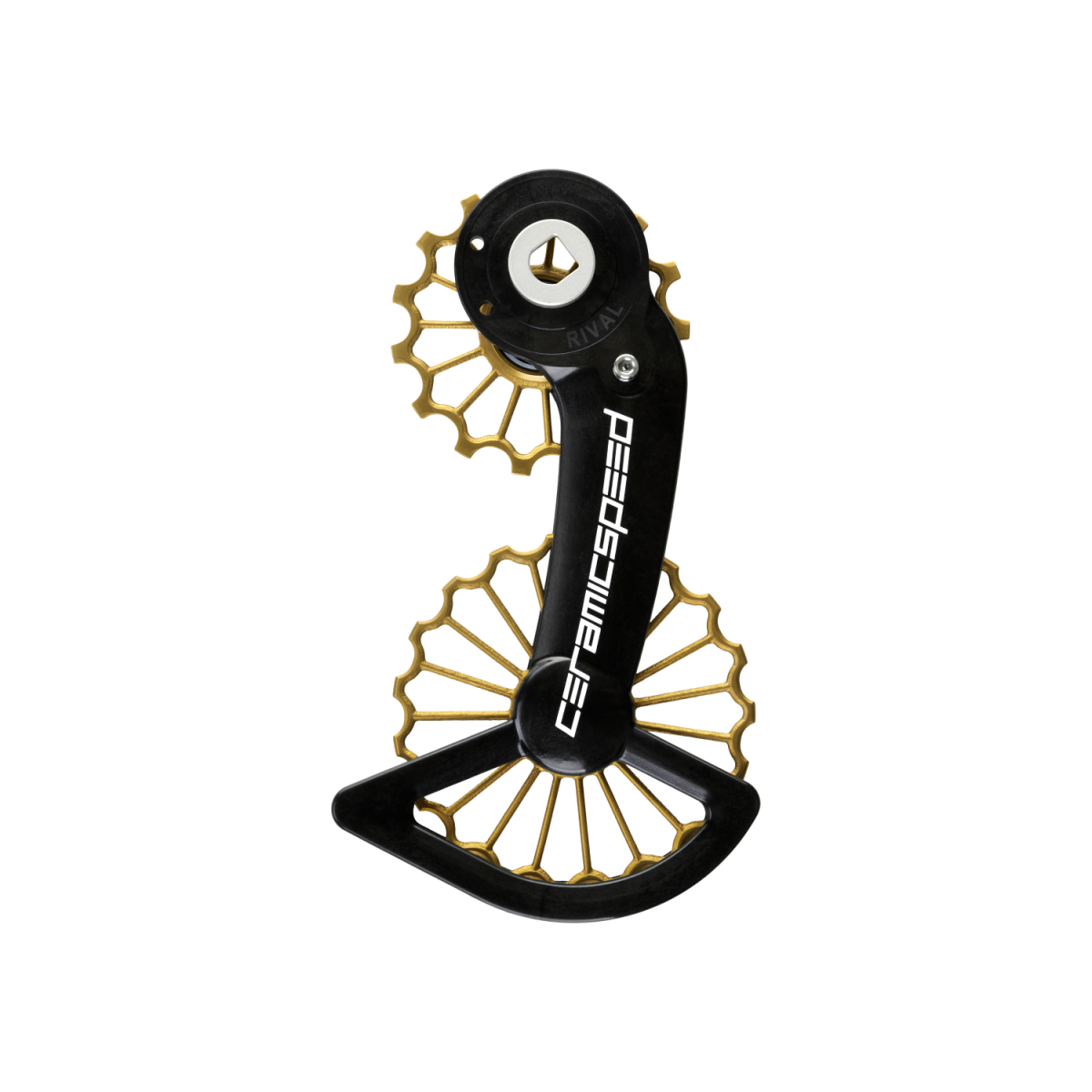 CeramicSpeed 3D Printed Ti OSPW SRAM Rival AXS galinio perjungėjo ...