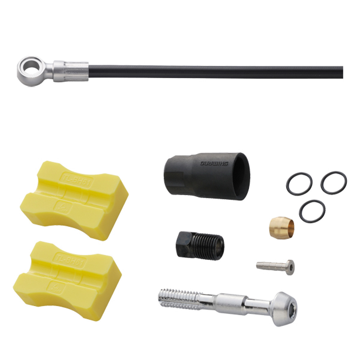 Shimano SM-BH90-SBM Brake Hose | XTR/XT/SLX | 1700 mm | Velonova