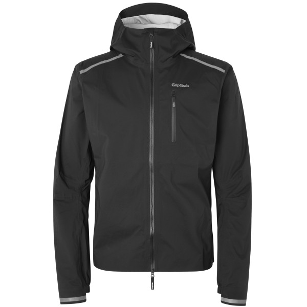 GripGrab EXPLR Waterproof Lightweight Men's Jacket | Black | Velonova