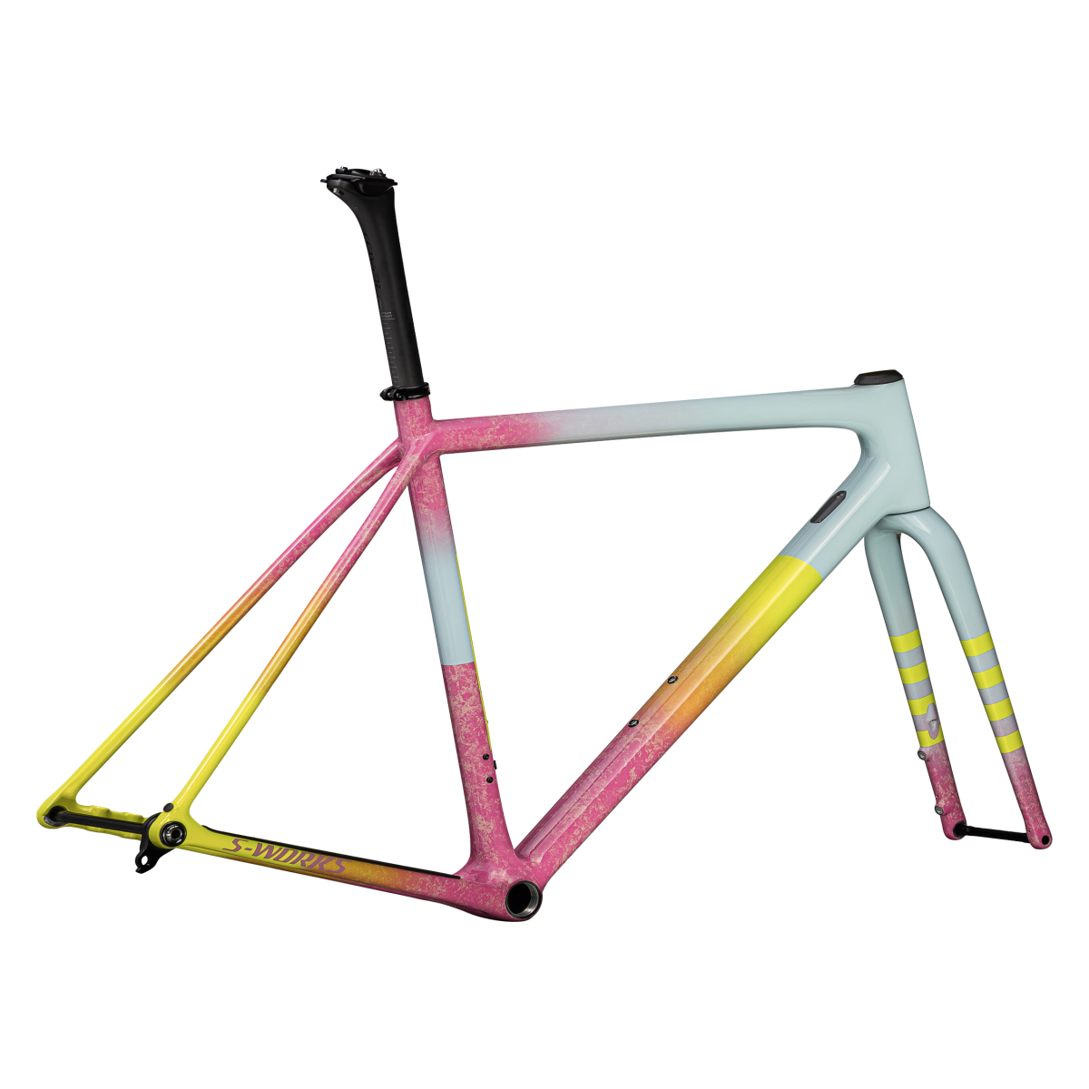 S-Works Crux Frameset | Rebel Pink Dry Impasto | Velonova