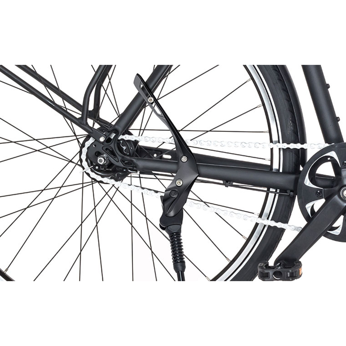 Hebie FOX UNI 26"-28" reguliuojama atraminė kojelė | Velonova